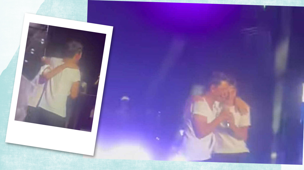 Ο Σάκης Ρουβάς με τον 14χρονο γιο του Αλέξανδρο στη σκηνή ξετρέλαναν το ...